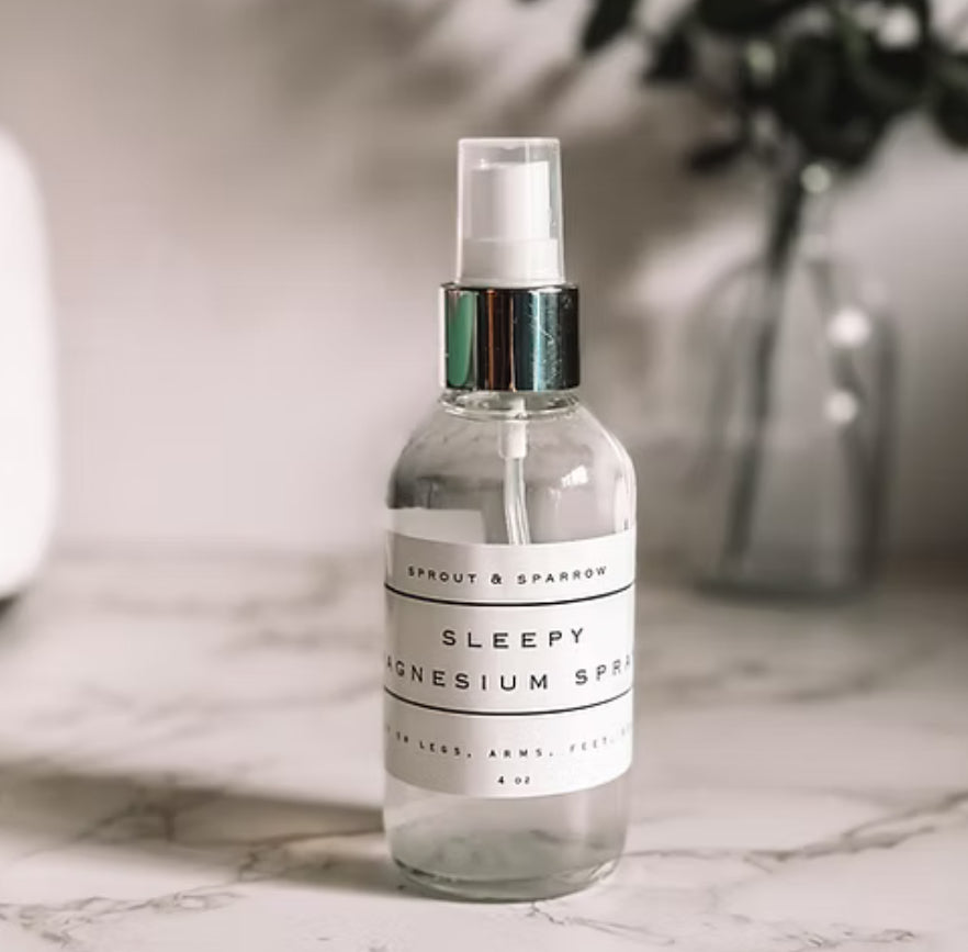 Sprout & Sparrow Sleepy Magnesium Spray – Berries & Bird
